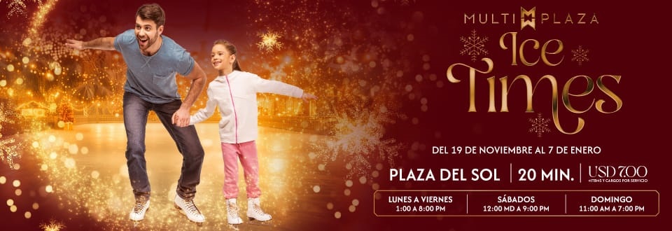 Boletos | ICE TIMES / ATRACCION MULTIPLAZA / Atracciones Multiplaza ...